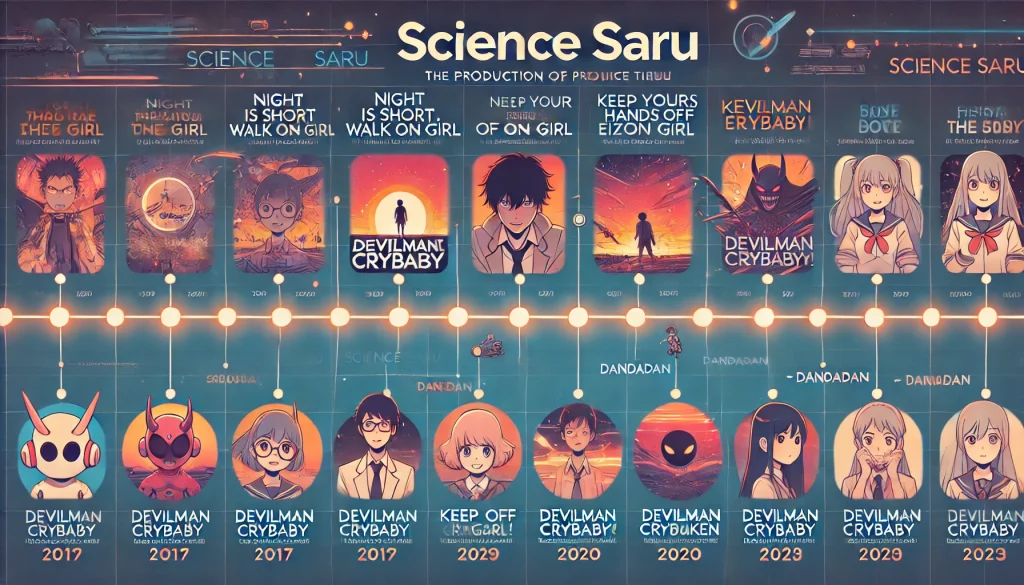 ダンダダンのアニメ制作はサイエンスSARU！注目スタジオの実績と魅力を徹底解説！